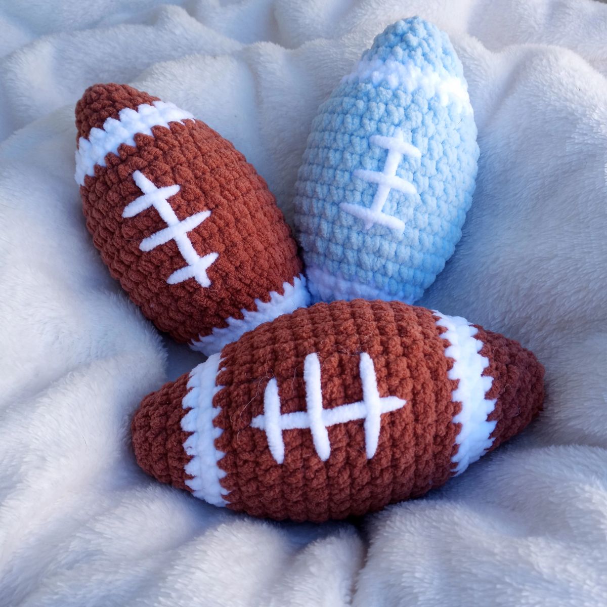 Easy no sew Football
